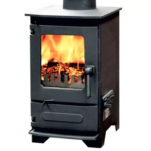 Dunsley Heat Highlander 3 Enviro-Burn SG Metallic Black – N.E. Stoves